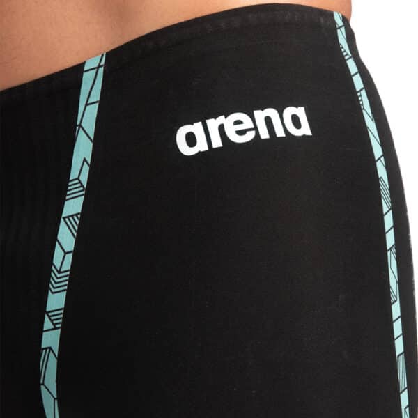Calzoneta Comp ARENA M. PWSKIN PRIMO Jammer Black -Teal - Arena Racing